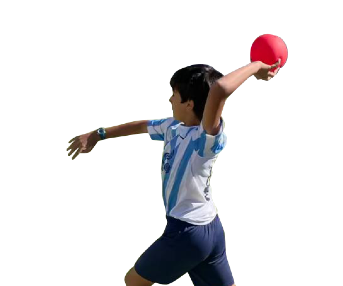 Clases de datchball para niños y niñas - AD Pirineos